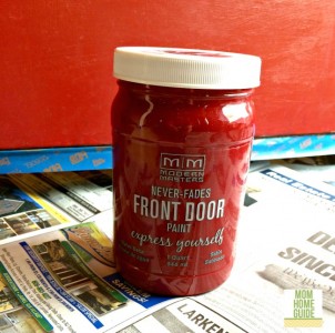 Front Door Makeover with Modern Masters & Giveaway!