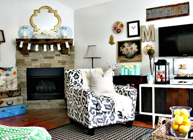 Beautiful Spring Living Spaces