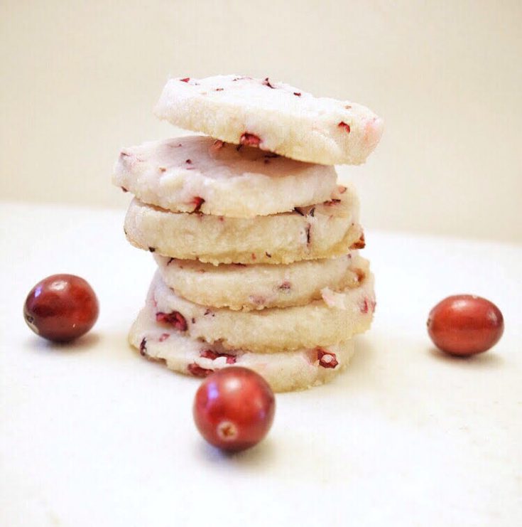 Cranberry-Lemon Shortbread Cookies Recipe (Perfect for Christmas ...