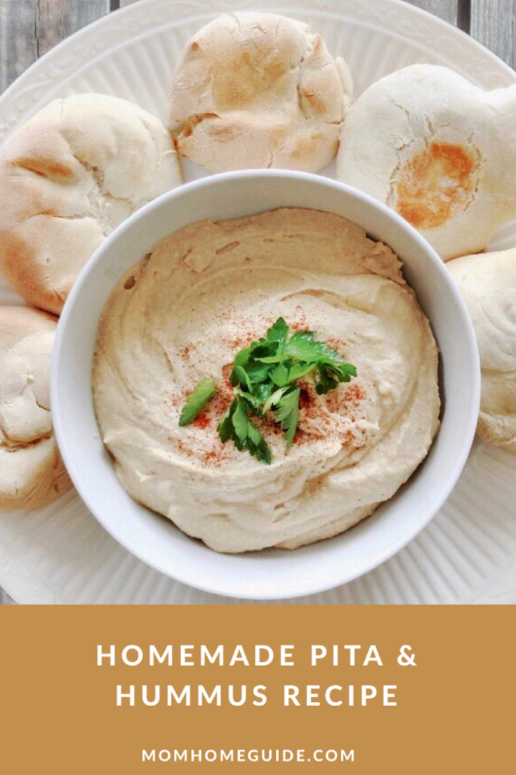 Homemade Hummus & Pita (Spring Recipe Swap)
