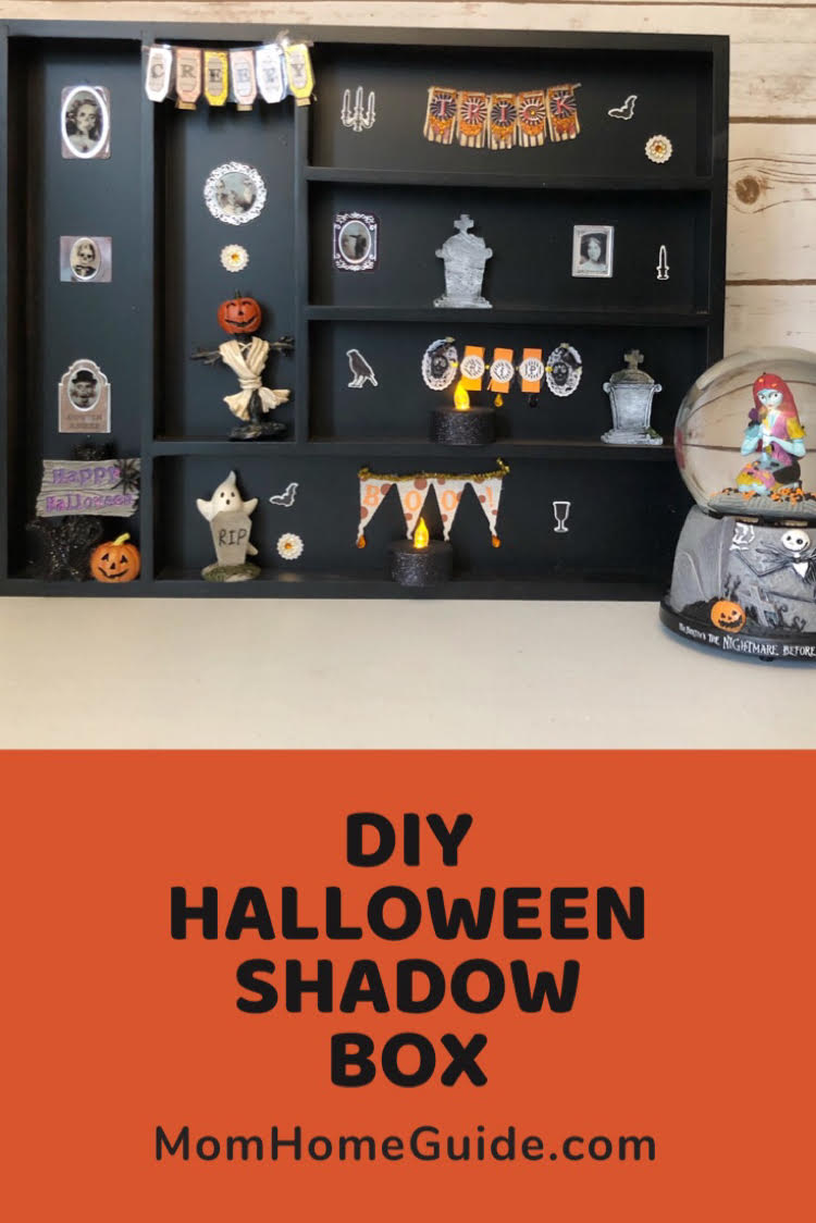DIY Halloween Shadow Box