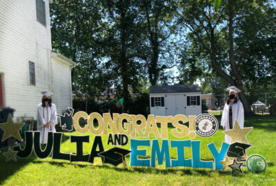 Celebrating Graduation in a Big Way – Mega Yard Display