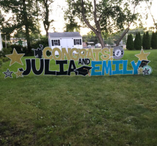 Celebrating Graduation in a Big Way – Mega Yard Display