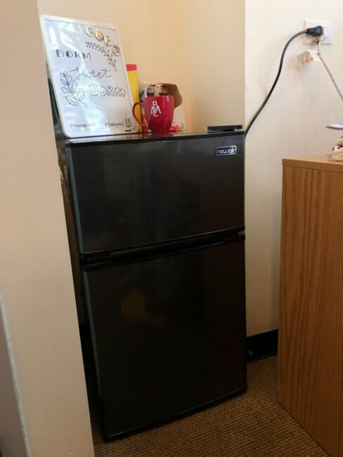 Twin College Move Ins – and a NewAir Compact Refrigerator Review