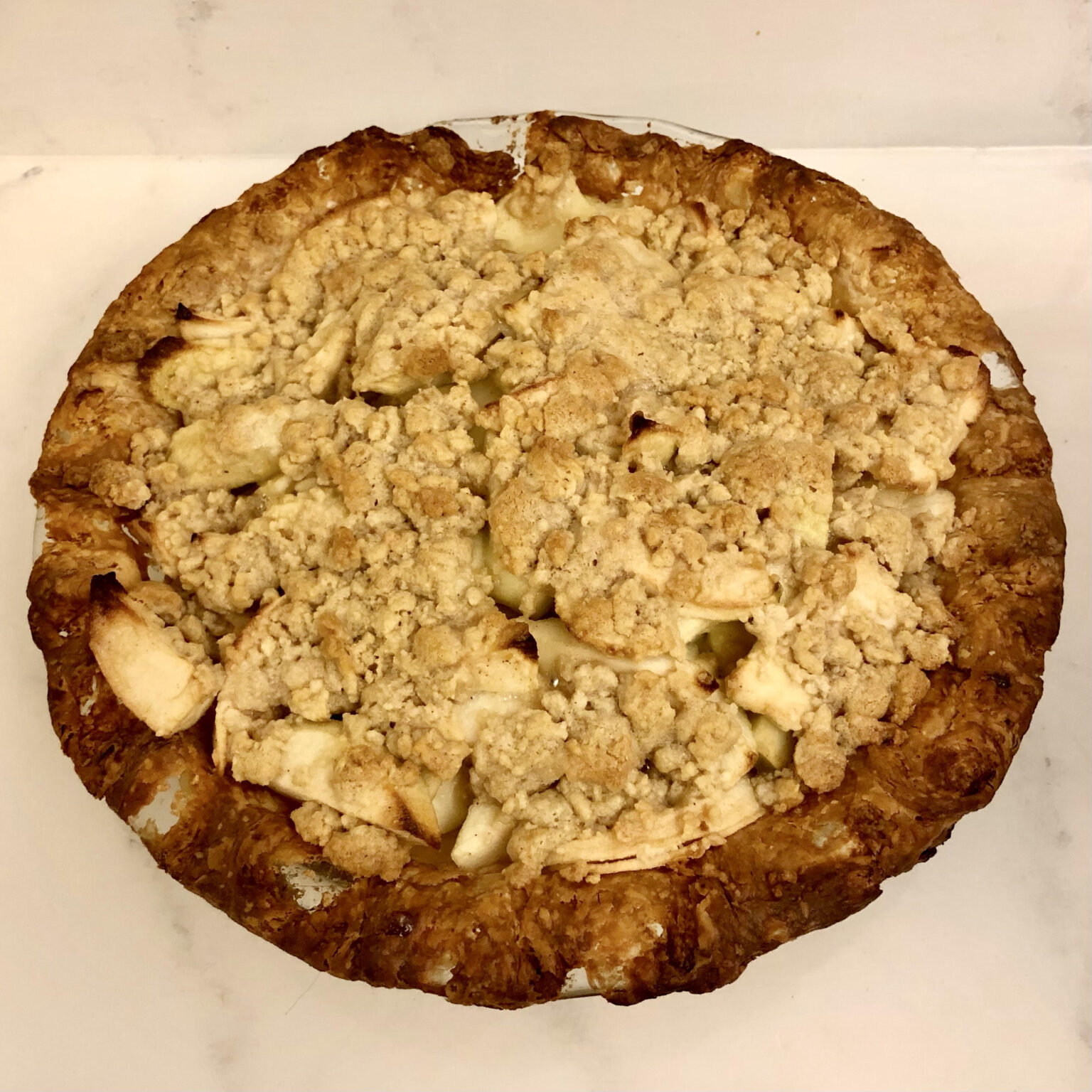 Dutch Apple Pie Recipe - November Taste Creations - momhomeguide.com